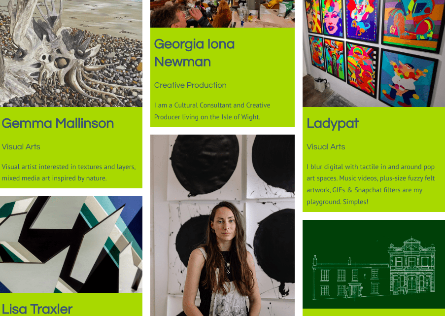 IW Creative Network Directory - how to upload your Profile Page ...